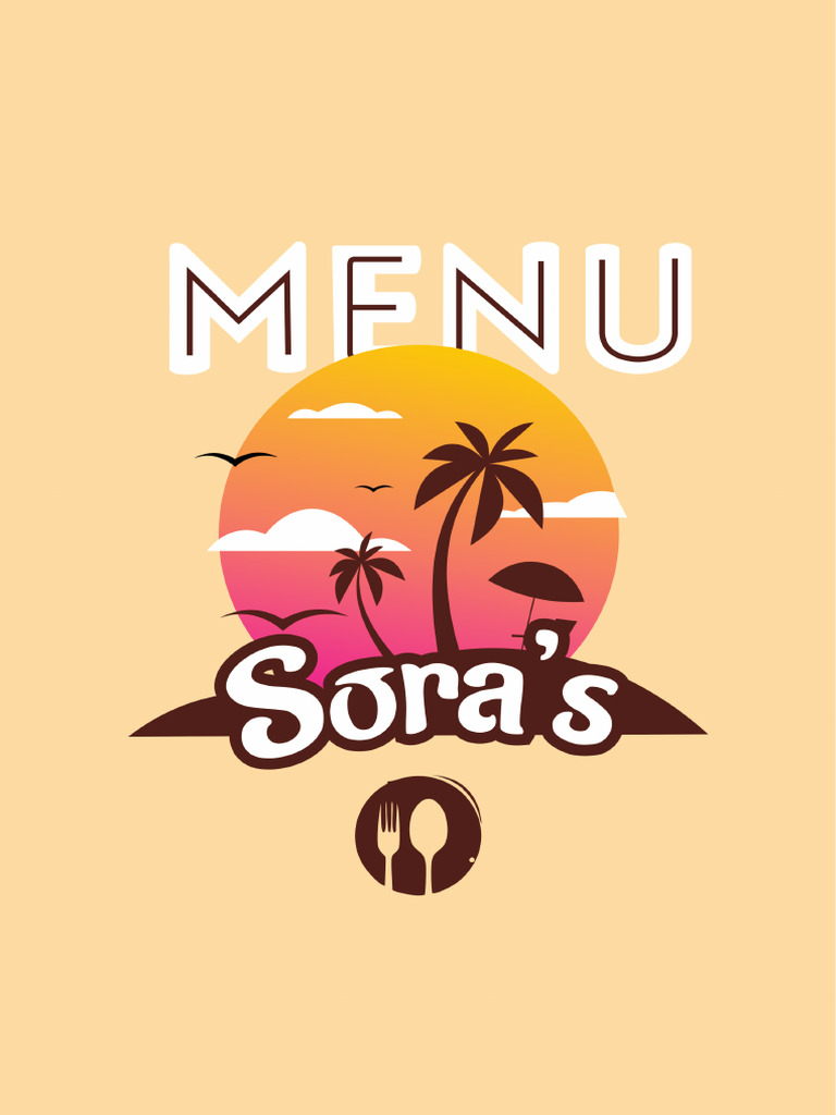 MENU SORA'S CAFE | PDF