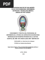 Escala Ariscat | PDF | Anestesia | Inflamación