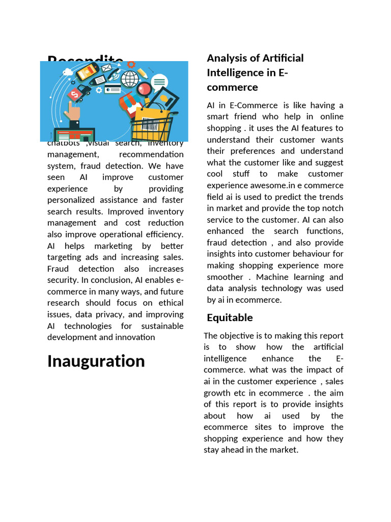 Chirag Sethi Ntcc Report2.0 | PDF | E Commerce | Artificial Intelligence