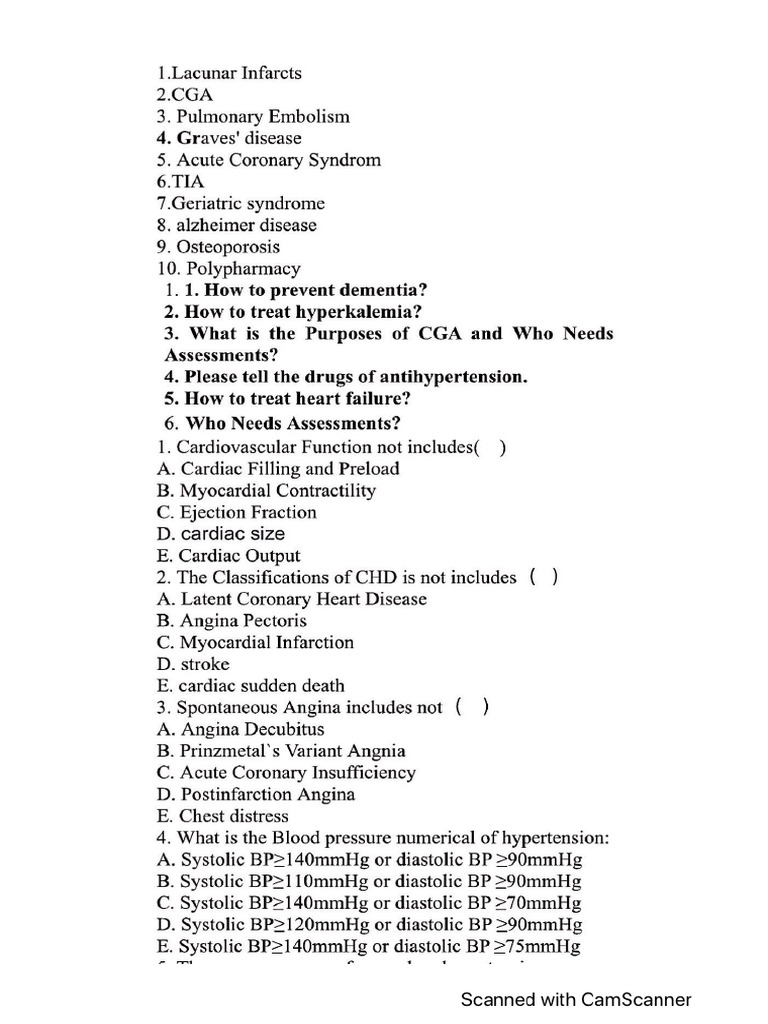 Geriatrics 2020 | PDF