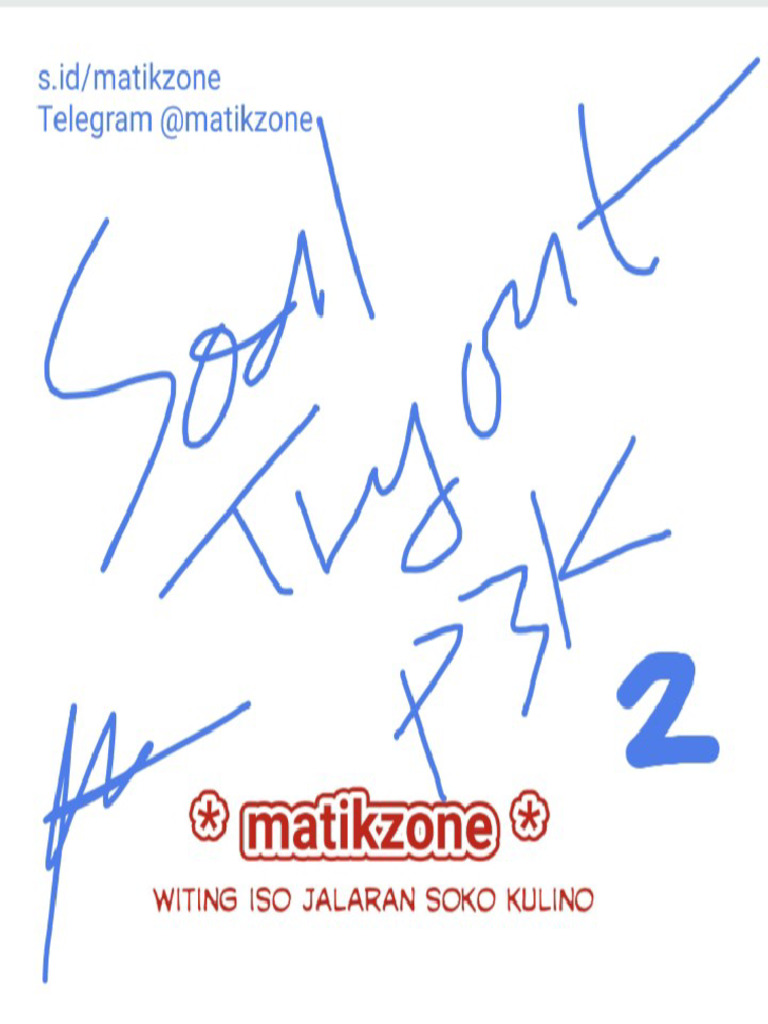 Tryout 2 P3K 2021 Mat 61 Soal | PDF