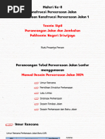 Perkerasan Jalan MDP 2024 (Konsep, CESA, Perhitungan Lentur) | PDF