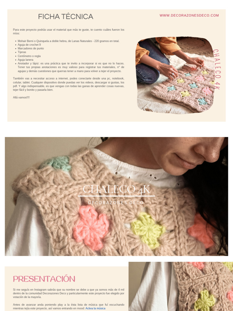 Chaleco 4k | PDF | Textiles