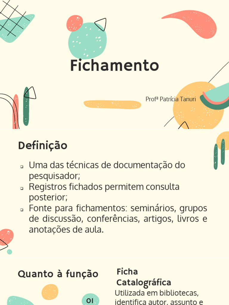 Fichamento | PDF