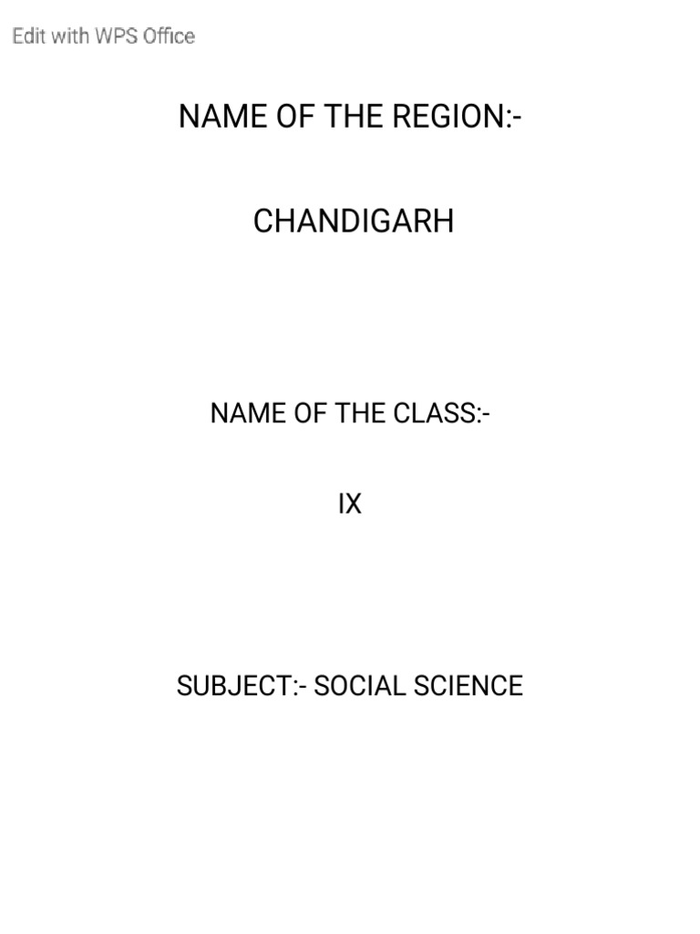 Social Science Class-Ix | PDF