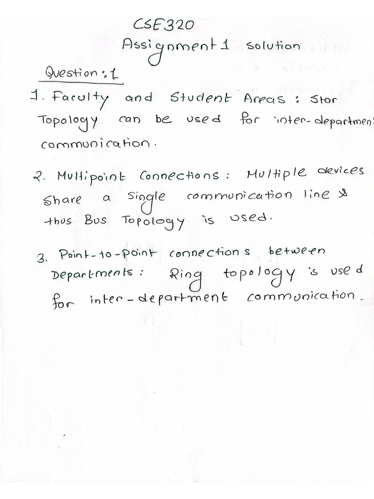 CSE320 Assignment-1 Solution | PDF