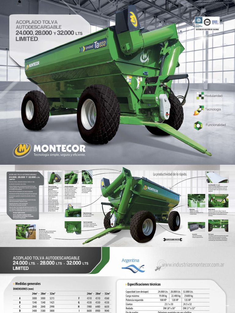 Manual de Tolva Granelera | PDF