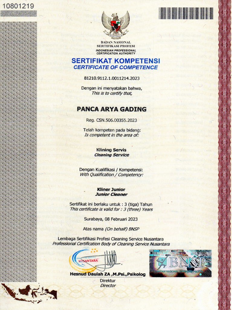 Panca Arya G DPN | PDF