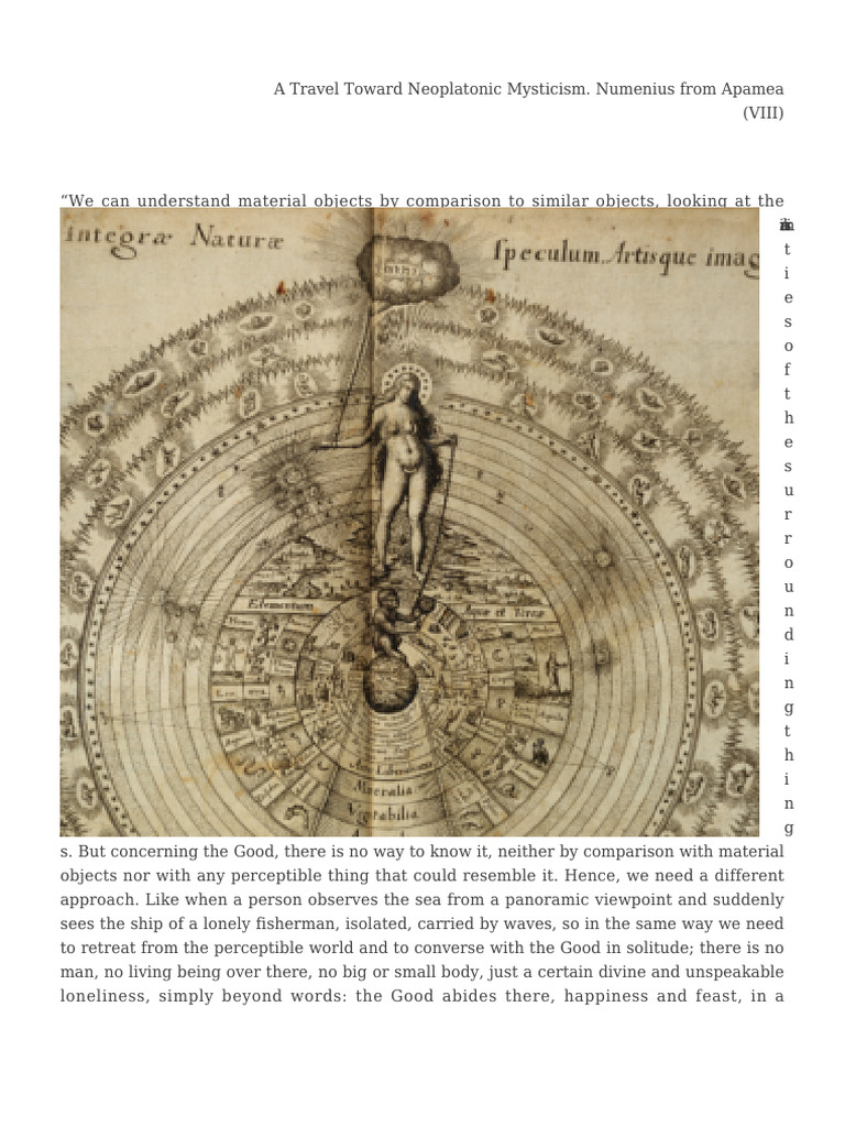 A Travel Toward Neoplatonic Mysticism. Numenius From Apamea (VIII ...