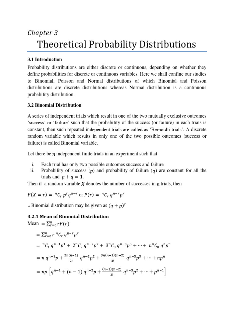 Probability Distributions | PDF | Probability Distribution | Normal Distribution
