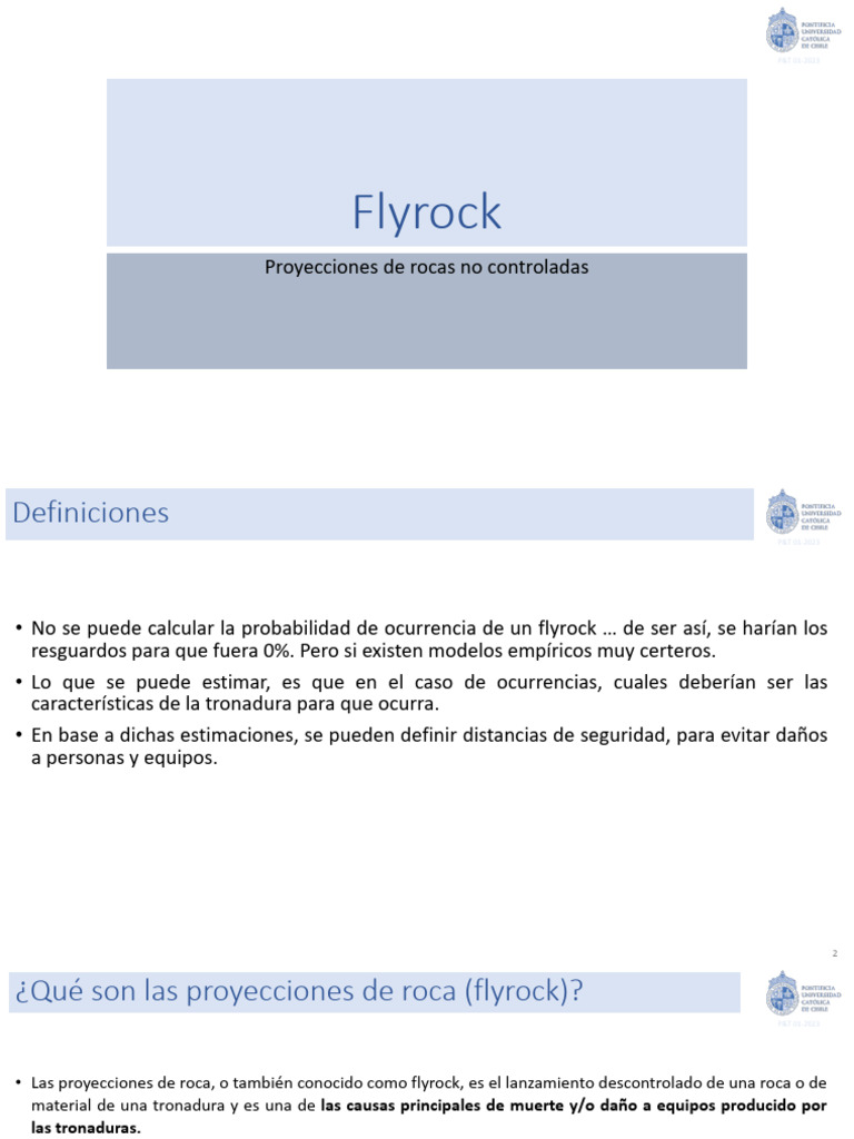 Flyrock | PDF
