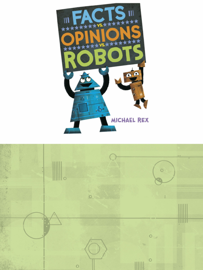 Facts Opinions Robots | PDF