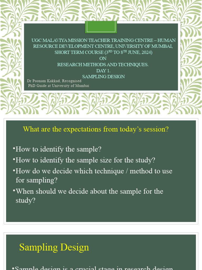 Sampling Techniques | PDF | Sampling (Statistics) | Scientific Method