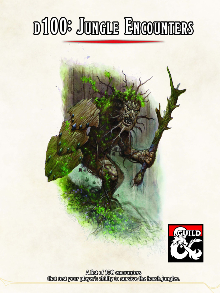 100 Jungle Encounters | PDF