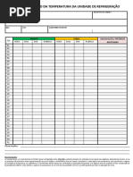 Mapa de Controle de Temperatura | PDF