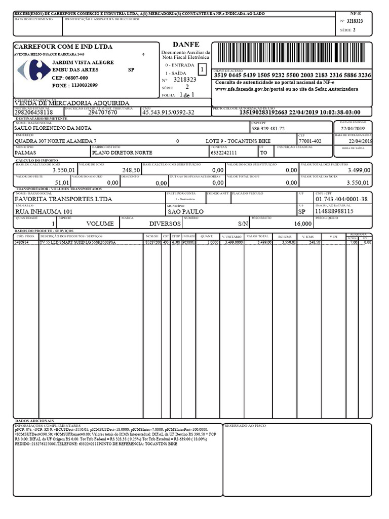NF TV LG 55sk8500psa - 4923869561623988635 - N83231658863236 | PDF | Recibo | Marketing