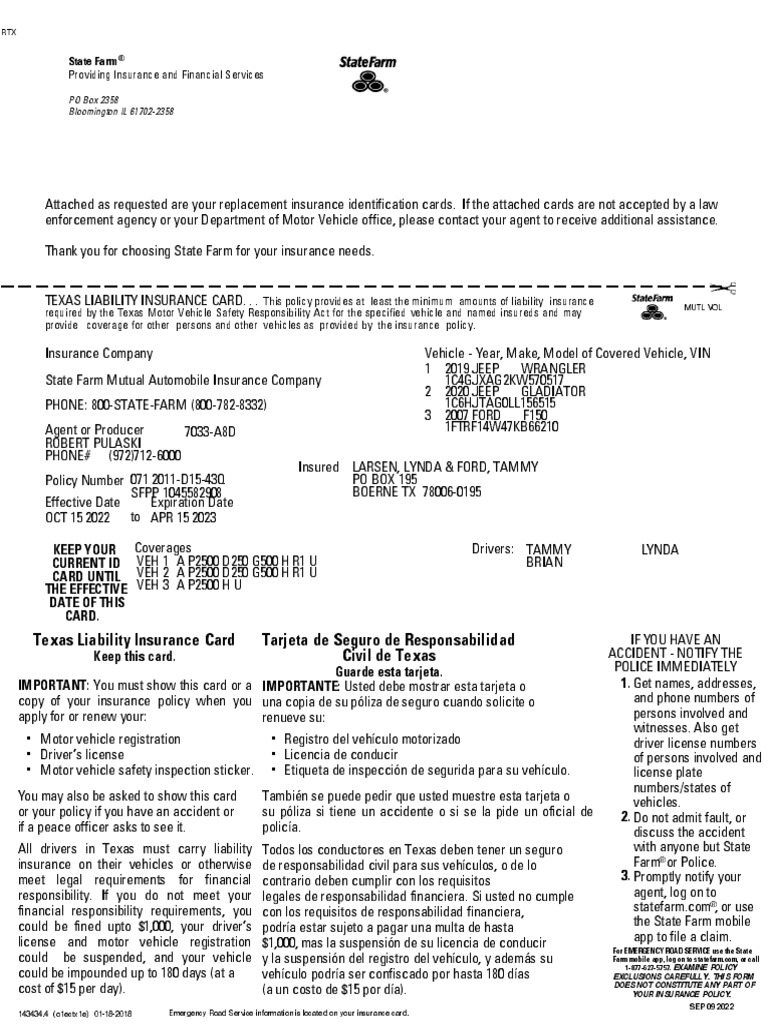 Attachment 1 | PDF | Insurance | Vehicles