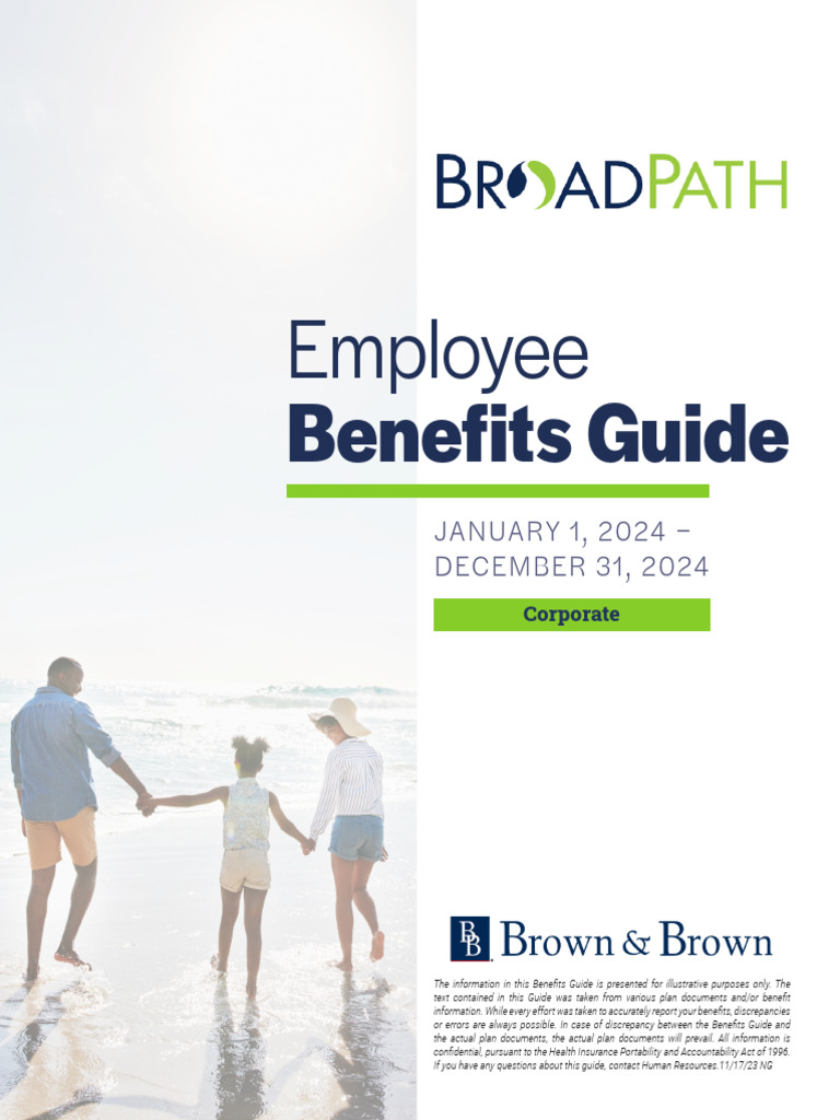 2024 BroadPath - Employee Benefits Guide (Corporate) FINAL | PDF ...