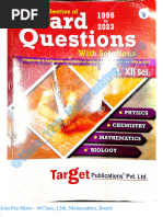 11th Science Physics Target | PDF