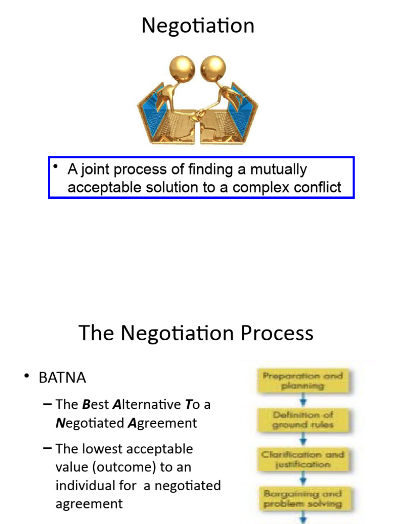 Negotiation | PDF | Negotiation | Social Psychology