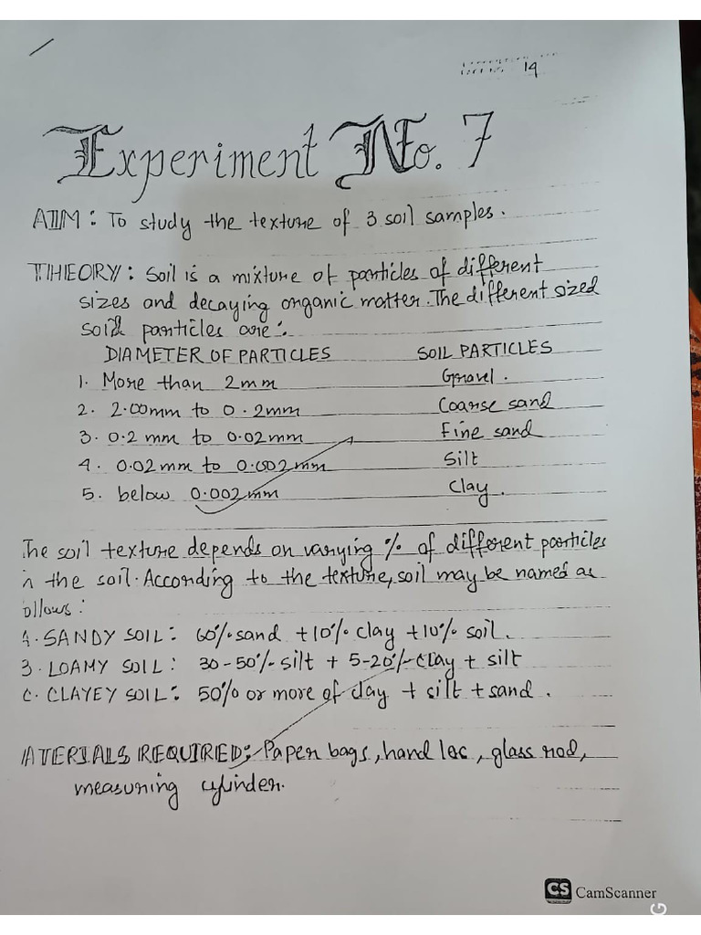 Bio Experiments | PDF