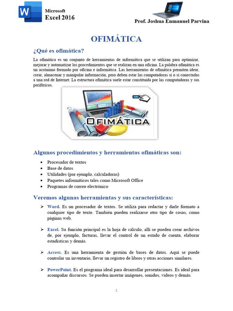 CLASE N°1 WORD (Inicio) | PDF | Microsoft Word | Microsoft Office