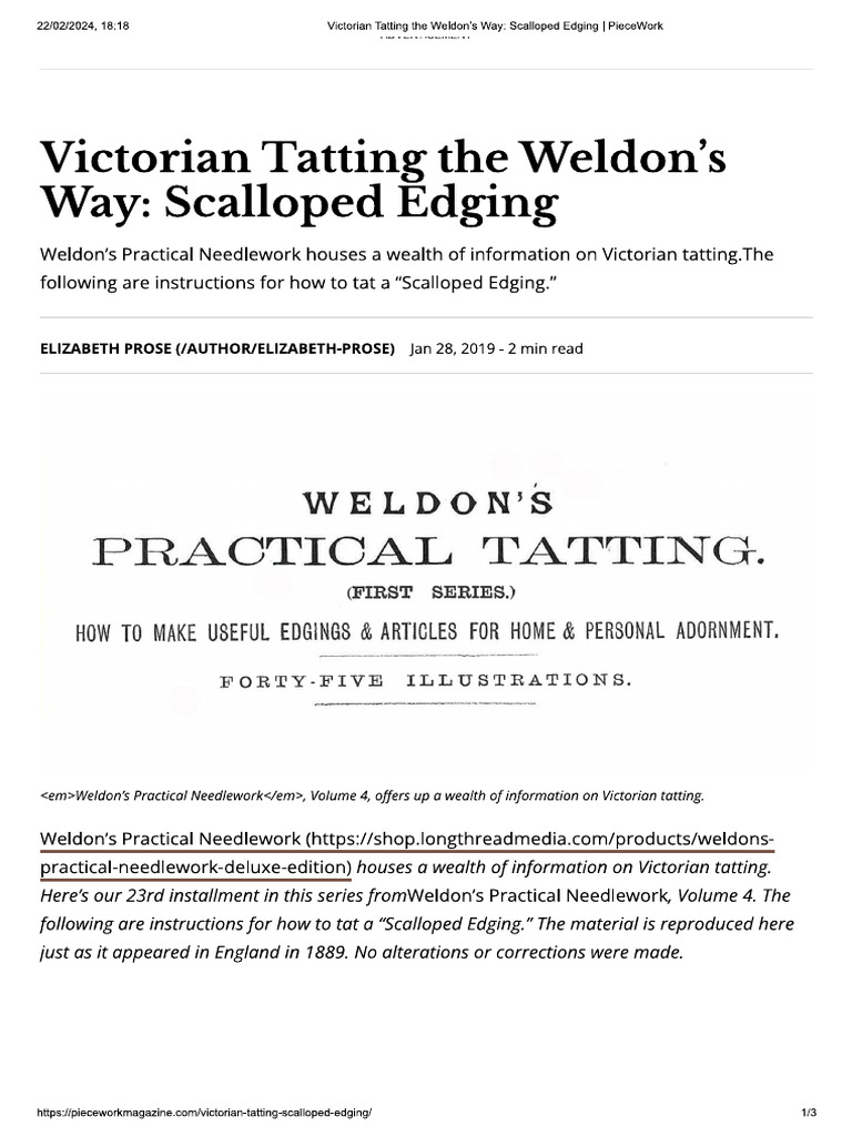 Scalloped Edging | PDF