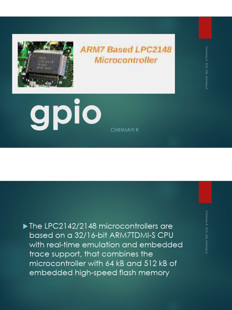 GPIO Config | PDF | Microcontroller | System On A Chip