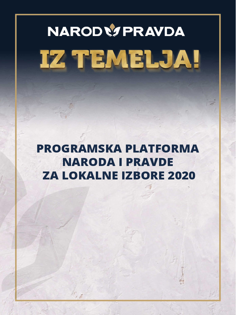 Platforma 2020 | PDF