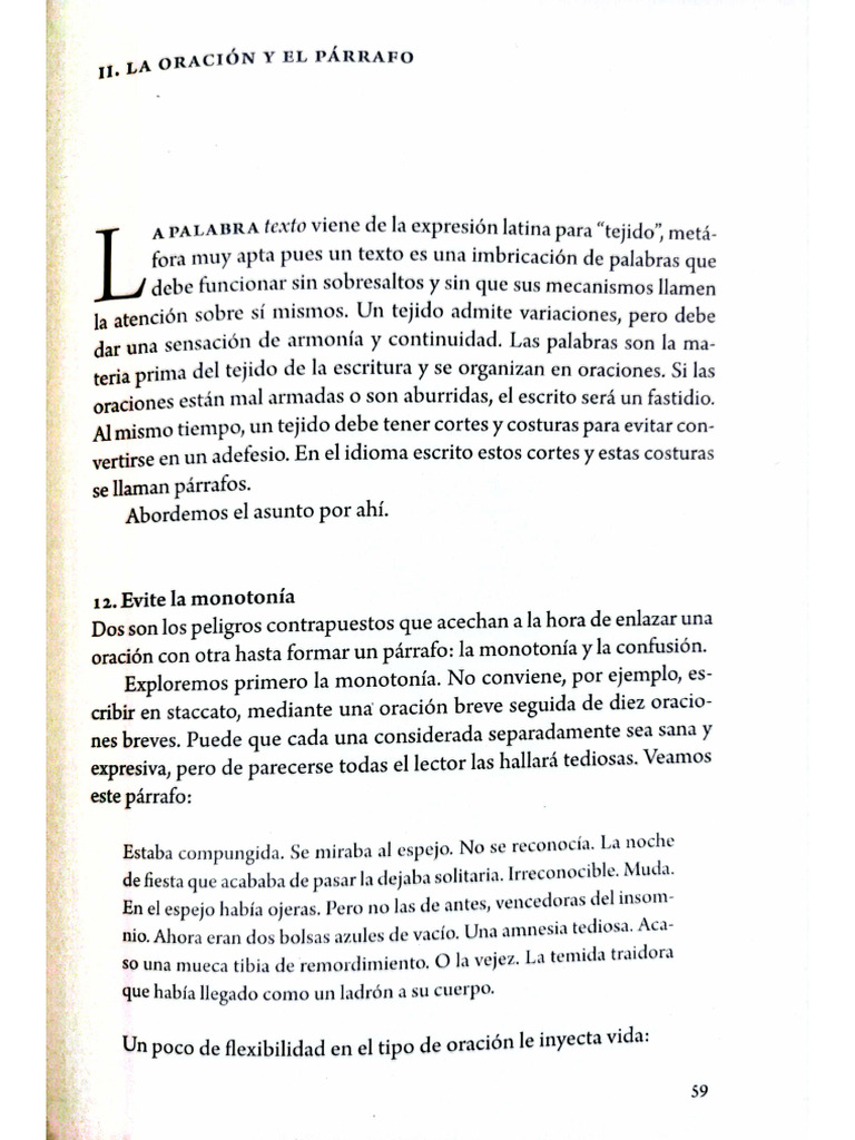 Oraciones y Parrafos | PDF