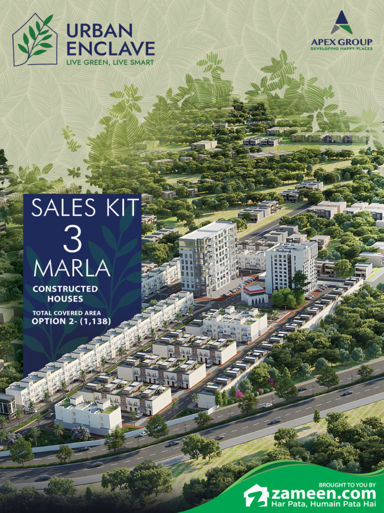 Urban Enclave - 3 Marla-Sales Kit-Option2 | PDF
