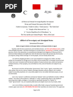 Sovereign Affidavit of Truth | PDF | United States Nationality Law ...