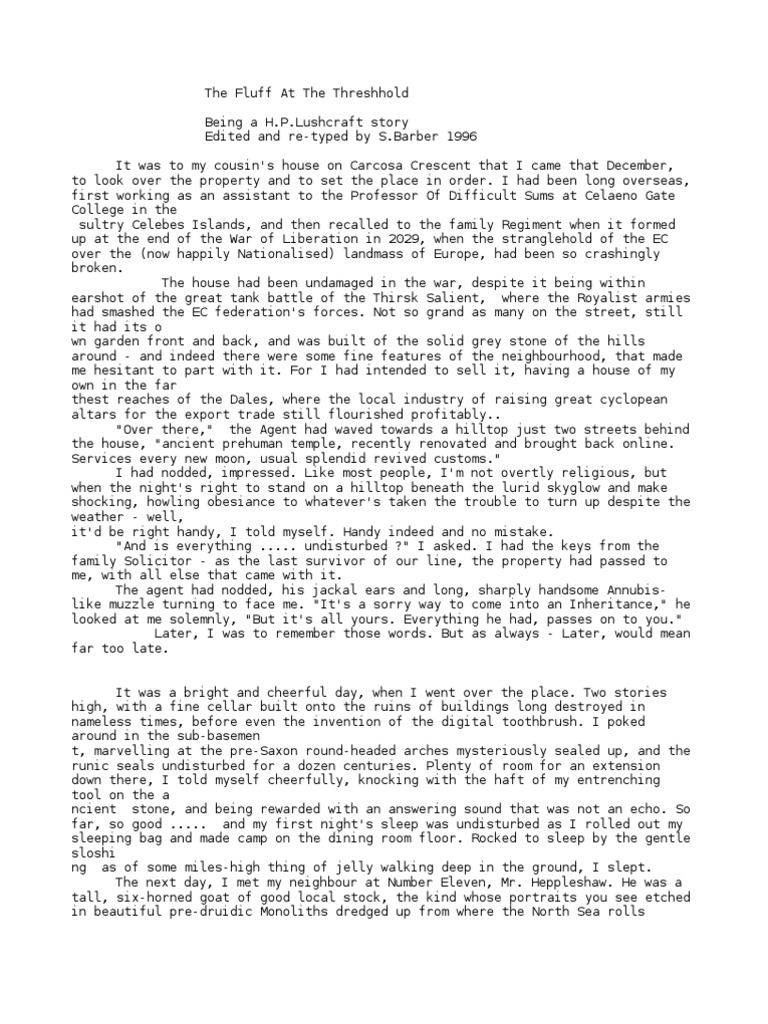 Gothic Inheritance Mystery | PDF | Nature