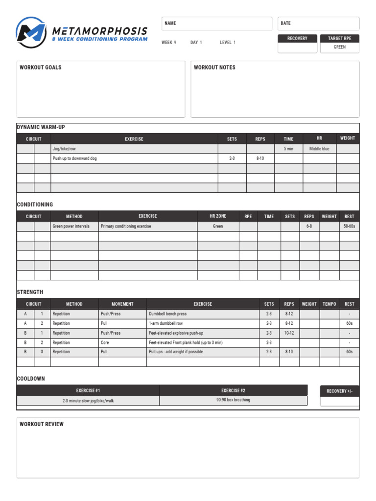 Level 2 Program Bonus 4 Weeks | PDF | Physical Fitness | Physical Exercise