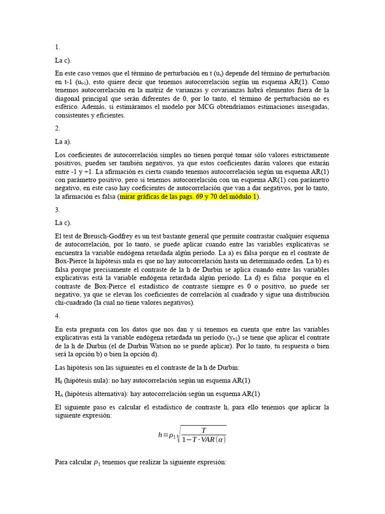 Econom. - PEC 2 - Solución | PDF | Inferencia estadística | Análisis estadístico