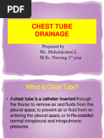 Adult Chest Tube Dressing Change | PDF