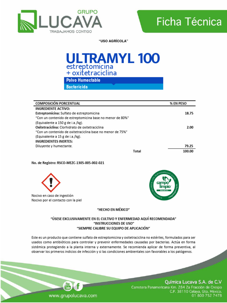 Ficha-Técnica-Ultramyl-100-Lucava-(México) | PDF | Agua