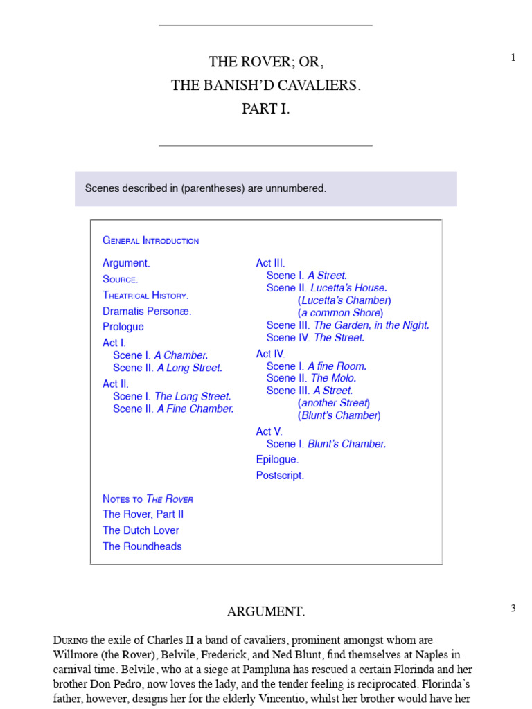 The Rover (full script) | PDF