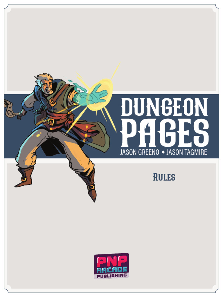 DungeonPages Rules v1.01 010723 | PDF | Video Game Design | Video Game ...