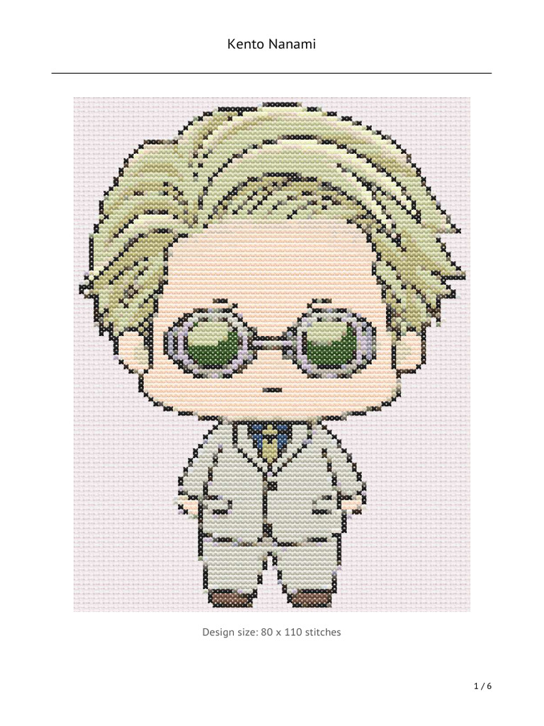 Jujutsu Kaisen - Kento Nanami - Compressed | PDF | Rainbow | Color