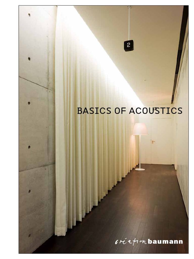 Basic_of_acoustics_en | PDF | Sound | Decibel