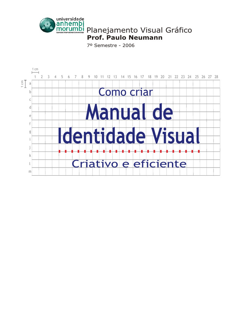 Como Criar Manual de Identidade Visual | PDF | Impressão | Design de ...