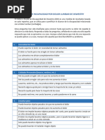 Modified Oswestry Disability Index SPANISH | PDF | Salud y bienestar