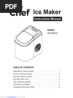 Vevor BY-70pf-90pf-ice-maker-manual | PDF | Ac Power Plugs And Sockets | Water