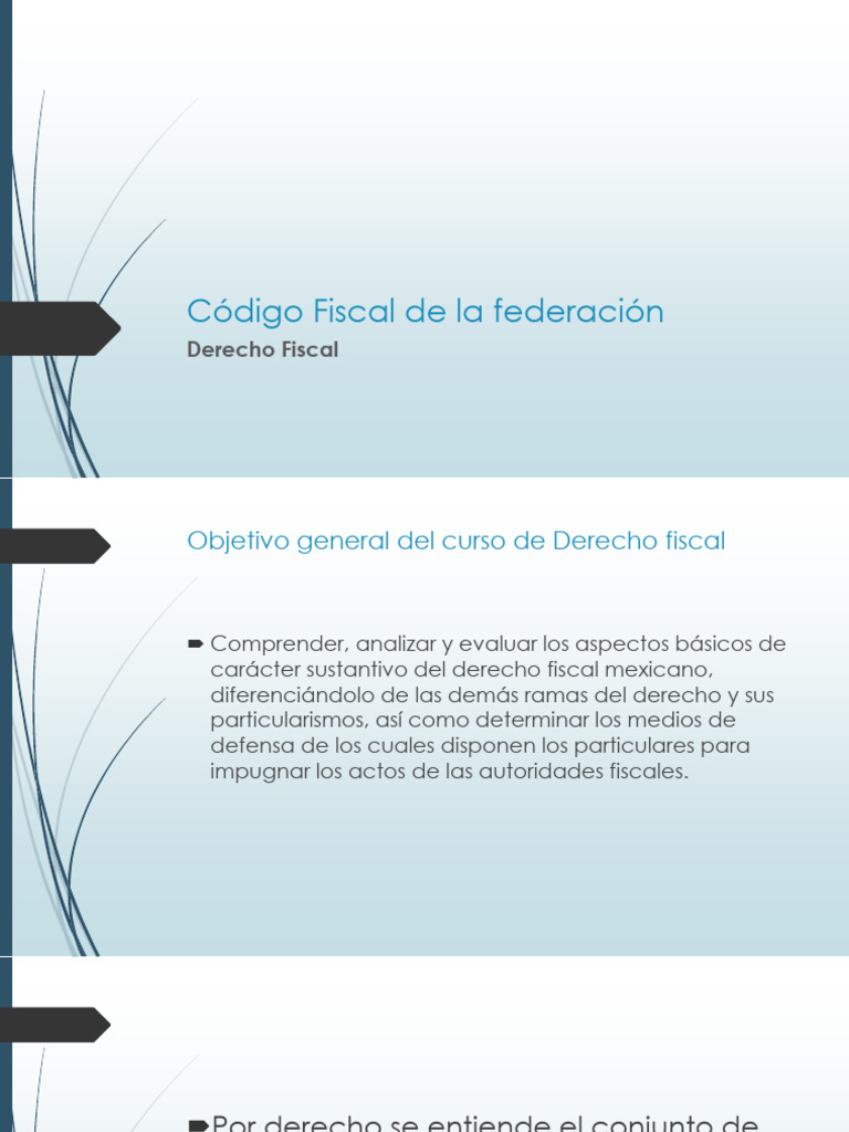 Ev1 Derecho Fiscal y CFF | PDF | Ciencias Políticas | Justicia
