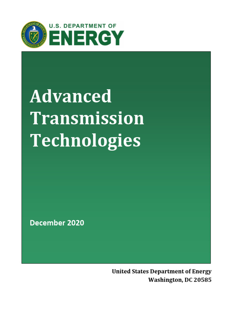 Advanced Transmission Technologies Report - Final As of 12.3 - FOR ...