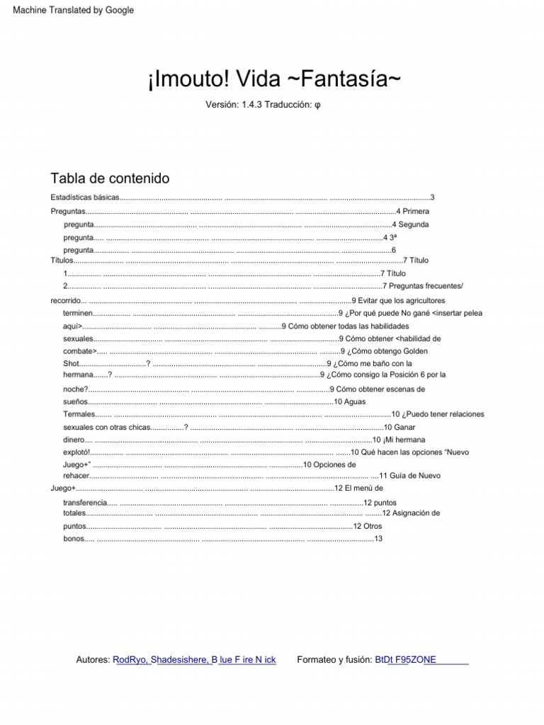 Imouto - Life - Fantasy - v1.4.3TL - F (1) (01-12) | PDF