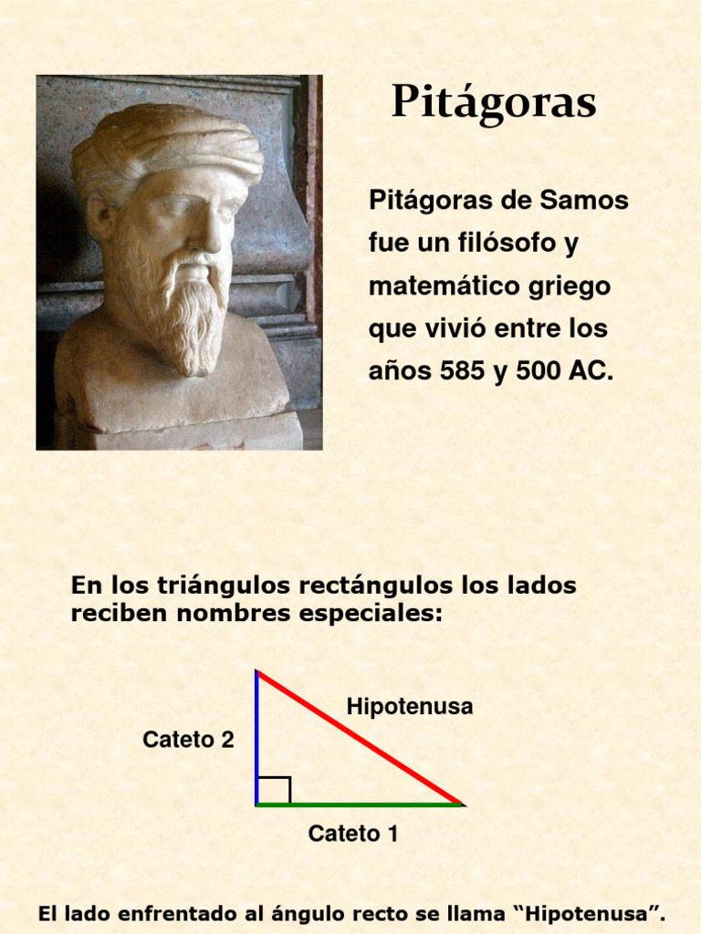 Pitagoras (PPS) | PDF | Triángulo | Geometría euclidiana