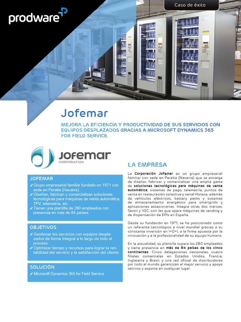 Caso8 Ce-Jofemar | PDF | Planificación de recursos empresariales