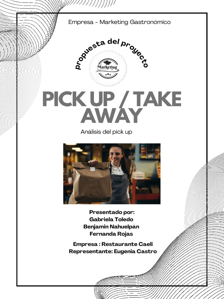 Informe Take Away o Pick Up | PDF | Business | Entrega (Comercio)
